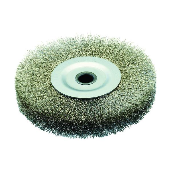 【仕様】●外径(mm)：200●線径(mm)：0.3●厚さ(mm)：25●穴径(mm)：15.88●毛材：ステンレス●毛丈(mm)：50●最高使用回転数(rpm)：3600【型番】W-492　/　W492【商品コード】3324044※お問い...