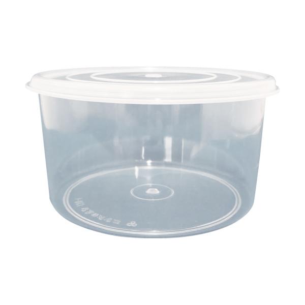 【仕様】●色：透明(本体）、乳白色(フタ）●奥行(mm)：135Ф●高さ(mm)：75●容量(ml)：900●外形寸法(mm)径×高さ：135×75●耐熱温度(本体)：８０℃、(フタ）：６０℃●「RoHS」「SDS」対応品●積み重ね可能【型...