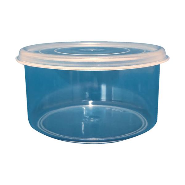 【仕様】●色：透明(本体）、乳白色(フタ）●奥行(mm)：82Ф●高さ(mm)：46●容量(ml)：200●外形寸法(mm)径×高さ：82×46●耐熱温度(本体)：８０℃、(フタ）：６０℃●「RoHS」「SDS」対応品●積み重ね可能【型番】...