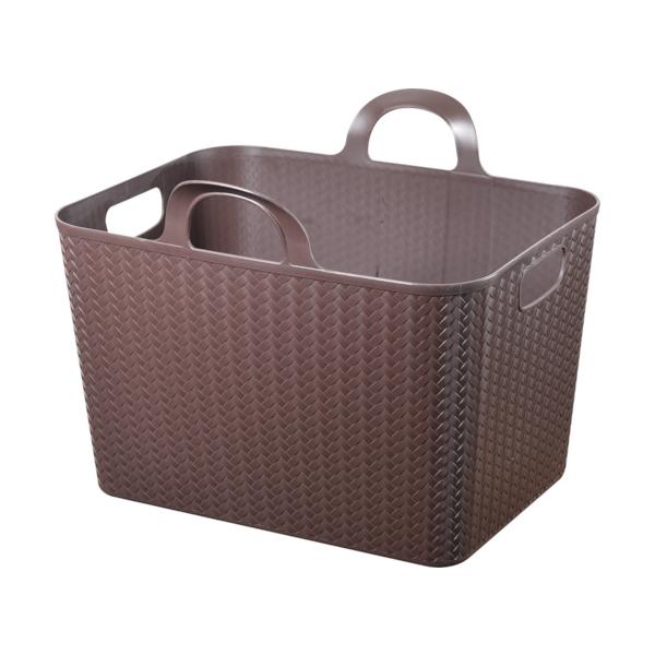 【仕様】●容量(L)：28●色：ブラウン●外形寸法(mm)間口：460●外形寸法(mm)奥行：390●外形寸法(mm)高さ：350●有効内寸(mm)間口：390●有効内寸(mm)奥行：260●有効内寸(mm)高さ：277●ハンドルを含まない...