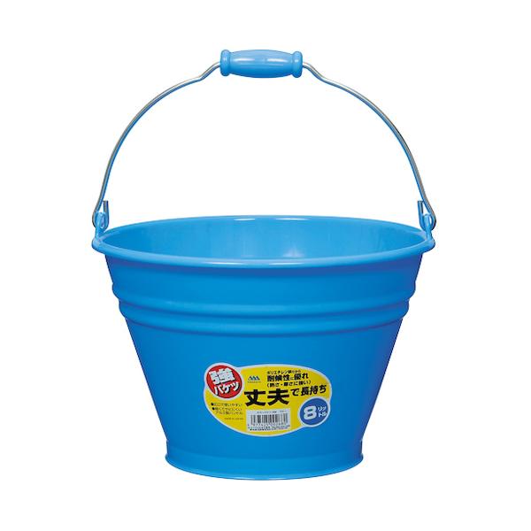 【仕様】●容量(L)：8●間口(mm)：305●高さ(mm)：200●色：ブルー●熱さ、寒さに強い●丈夫で長持ちするバケツ●食品衛生法適合（ポジティブリスト適合）【型番】002680【商品コード】3348154※お問い合わせの際はこちらの商...