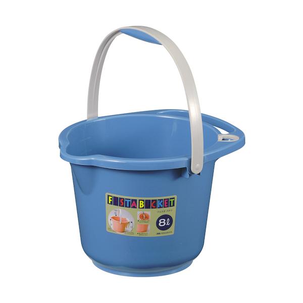 【仕様】●容量(L)：8●間口(mm)：280●高さ(mm)：217●色：ブルー●使いやすさを形にしたバケツ●食品衛生法適合（ポジティブリスト適合）【型番】012375【商品コード】3348157※お問い合わせの際はこちらの商品コードをお伝...