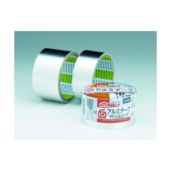 【仕様】●色：シルバー●幅(mm)：38.1●長さ(m)：9.14●厚さ(mm)：0.12●テープカット条件：カッター必要●ツヤ有無：なし●使用温度範囲(℃)：-60〜316(貼り合わせ後)●粘着力(N/10mm)：4.4〜5.2●引張強度...