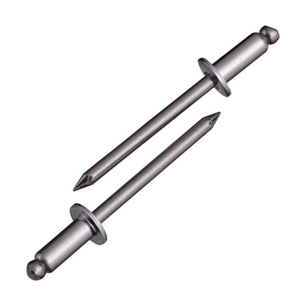 【仕様】●リベット径(mm)：4.8●リベット長(mm)：11.9●フランジ径(mm)：9.5●かしめ板厚(mm)：4.8〜8.0●下穴径(mm)：4.9〜5.0●せん断強度(N)：5450●引張強度(N)：6350●エコボックス入●RoH...