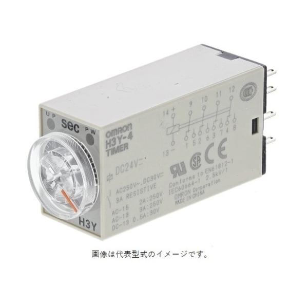 【仕様】●定格電圧(V)：AC200〜230(50/60Hz)●最大目盛時間：5s●制御出力(種類)：限時リレー 4c●動作・復帰方式：限時動作/自己復帰●外部接続方法：14ピンソケット●ケース色：ベージュ【型番】H3Y-4 AC200-2...