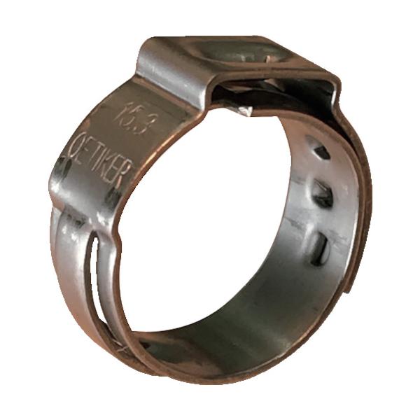 【仕様】●最大径(mm)：15.3●最小径(mm)：12.8●バンド幅(mm)：7●厚さ(mm)：0.6●最大推奨加締め荷重（N）：2100【型番】16700015【商品コード】3403230※お問い合わせの際はこちらの商品コードをお伝えください