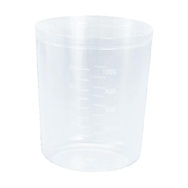 【仕様】●容量(ml)：1000●目盛間隔(ml)：100●外径(mm)：124●高さ(mm)：144●耐熱温度(℃)：120℃●取手なし●食品衛生法　ポジティブリスト制度(PL法)適合【型番】0164【商品コード】3538273※お問い合...