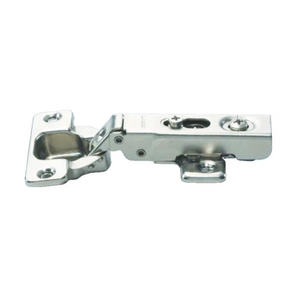 【仕様】●開き角度(°)：105°●適用扉厚み(mm)：15〜20●木ねじサイズ(mm)径×長さ●かぶせ量(mm)：5〜9●推奨扉厚(mm)：15〜20●長さ(mm)：64●高さ(mm)：19.5●取付座(マウンティングプレート)付●取付カ...