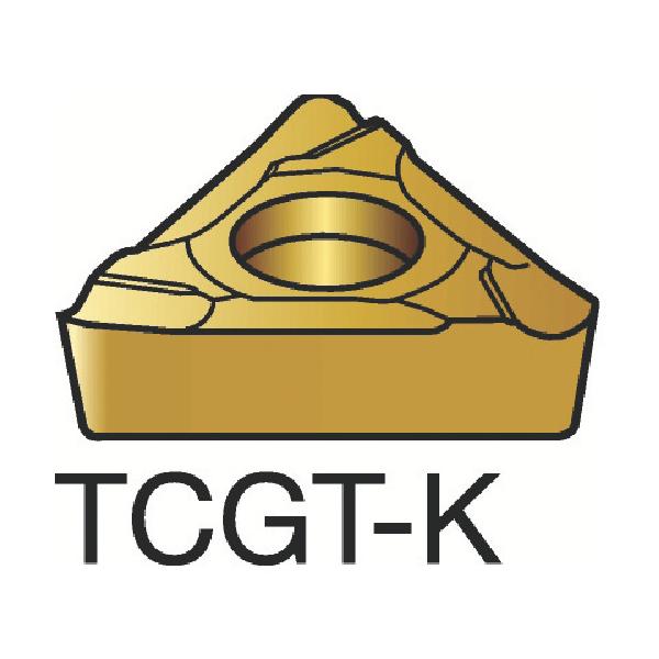 【仕様】●適合被削材：PMNS●チップ形状：三角形●切刃有効長LE(mm)：9.17●内接円IC(mm)：5.55625●厚さS(mm)：2.38125●コーナ半径RE(mm)：0.2●穴径D1(mm)：2.5●主逃げ角AN(°)：7●コー...