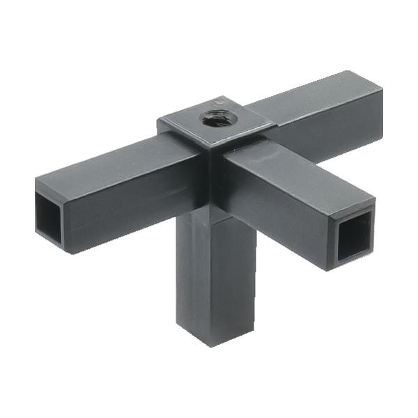 【仕様】●幅(mm)：76●高さ(mm)：46●摘要：4方向M6ボルト穴付●16mm角アルミフレーム用(AFA1〜9用)●摘要：4方向M6ボルト穴付【型番】AFA-4WH　/　AFA4WH【商品コード】3622864※お問い合わせの際はこち...