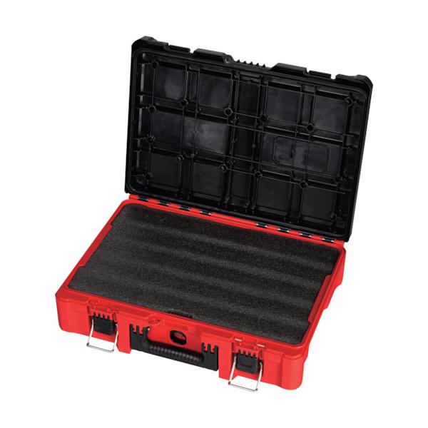 【仕様】●色：ブラック/レッド●外形寸法(mm)間口：526●外形寸法(mm)奥行：386●外形寸法(mm)高さ：157●有効内寸(mm)間口：480●有効内寸(mm)奥行：320●有効内寸(mm)高さ：114●耐荷重(kg)：34●自由に...