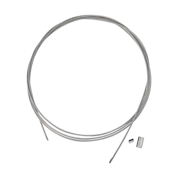 【仕様】●ロープ径(mm)：2.0●長さ(m)：1●使用荷重(kg)：120【型番】SRCWS2.0X1M【商品コード】3645752※お問い合わせの際はこちらの商品コードをお伝えください