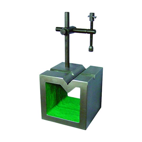 【仕様】●幅(mm)：100●奥行(mm)：100●高さ(mm)：100●底面とV溝の平行度(μm)：57●仕上げ：機械仕上げ●精度(μm)：（50+幅/15）以内●等級：機械仕上【型番】124-100K　/　124100K【商品コード】3...