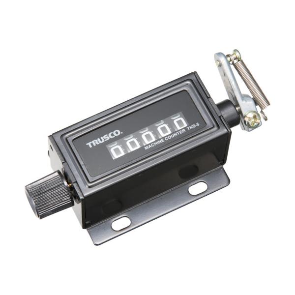 【仕様】●計数範囲：99999●回転方向：右軸正回転●計数速度(cpm)：600●取付寸法(mm)(前後×左右×穴径)：37×33.5×4.2●リセット方式：つまみ式●桁数：5桁●リセット方式：つまみ式【型番】TKS5【商品コード】3669...