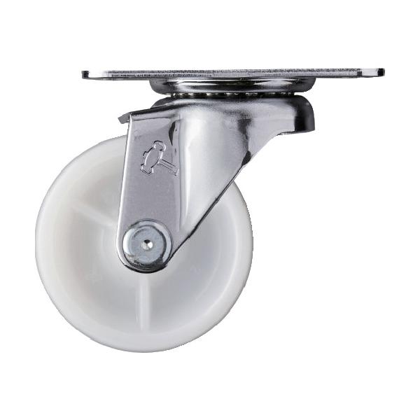 【仕様】●車輪径D(mm)：50●タイプ：自在式●許容荷重(daN)：40●許容荷重(kgf)：40.8●車輪幅(mm)：21●取付高H(mm)：65●取付座A(mm)：70●取付座B(mm)：42●取付ピッチX(mm)：56●取付ピッチY...