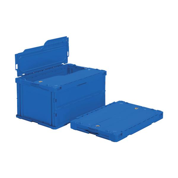 【仕様】●容量(L)：76●色：ダークブルー●外形寸法(mm)間口：649●外形寸法(mm)奥行：439●外形寸法(mm)高さ：340●有効内寸(mm)間口：600●有効内寸(mm)奥行：405●有効内寸(mm)高さ：313●折りたたみ高さ...