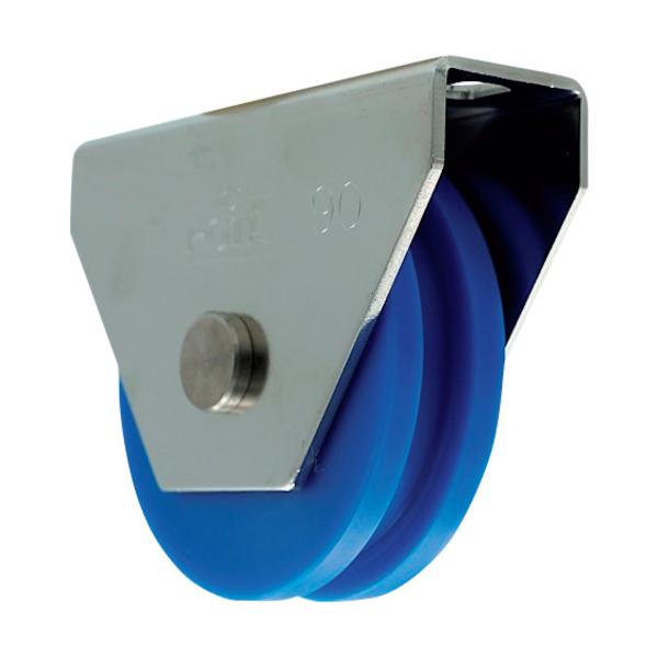 【仕様】●許容荷重(daN)：245●許容荷重(kgf)：250●車輪径(mm)：90●車輪幅(mm)：27●取付高H(mm)：96●取付座A(mm)：120●取付座B(mm)：37●取付ピッチX(mm)：99●取付穴径P(mm)：11×1...