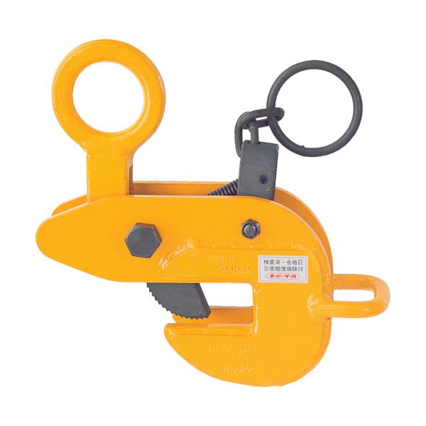 【仕様】●基本使用荷重(t)：0.5●クランプ範囲(mm)：0〜25●寸法(mm)D：40●寸法(mm)H：208●寸法(mm)H2：56●寸法(mm)L：170●高さ(mm)：208●幅(mm)：170●ロックハンドル機構付●下あご先割れ...