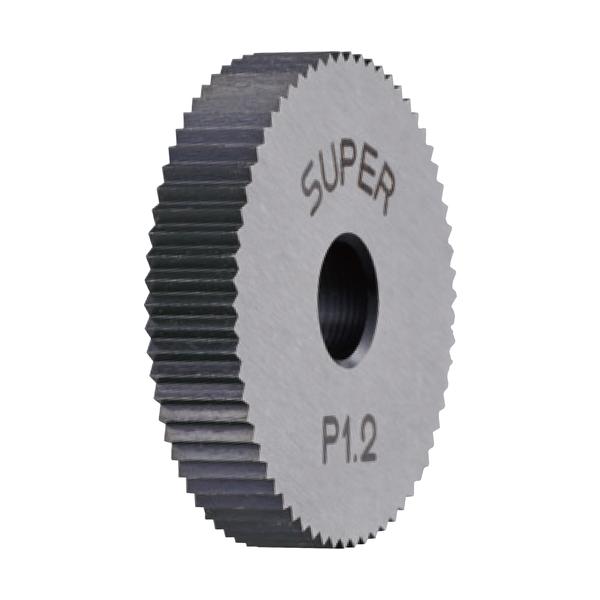 【仕様】●目：平目●ピッチ(mm)：1.0●モジュール(mm)：0.32●外径(mm)：9.5●穴径(mm)：4●幅(mm)：2.5●適合ホルダ：KH1CA08R・10R・12R●適合加工径：φ12〜φ20【型番】KNCF0910R【商品コ...