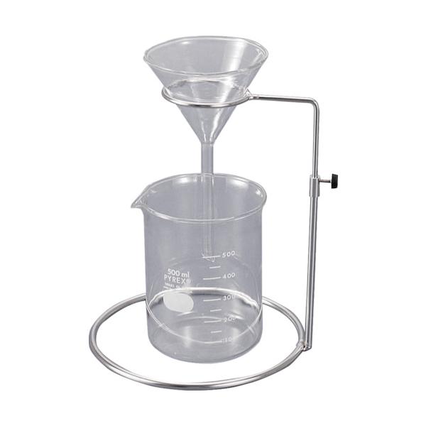 【仕様】●適合ビーカー：50〜2000ｍｌ●高さ(mm)：153〜263●ロート受け(mm)：55●台座(mm)：150●型番：FS●適合ビーカー：50〜2000ｍｌ【型番】3-135-0093　/　31350093【商品コード】36892...