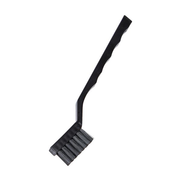 【仕様】●全長(mm)：180●毛丈(mm)：16●ブラシ長(mm)：40●線径: 0.35ｍｍ●ハンドルの表面抵抗率:10e5〜8Ω/sq.●毛の表面抵抗率:10e7〜9Ω/sq.【型番】BAS180【商品コード】3692012※お問い合...