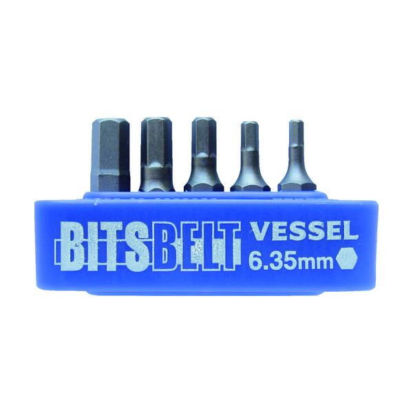 【仕様】●セット内容：対辺2.5、3、4、5、6×25.4mm、ビットベルトホルダ●セット内容(点)：6【型番】TD-BS2　/　TDBS2【商品コード】3715396※お問い合わせの際はこちらの商品コードをお伝えください