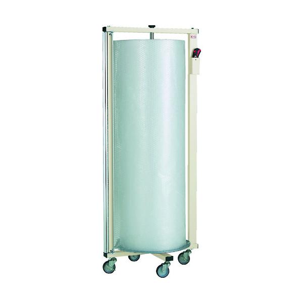 【仕様】●間口(mm)：610●奥行(mm)：490●高さ(mm)：1457●積載荷重(kg)：10●梱包資材推奨サイズ：400Φ×W1200mm●摘要：縦型●キャスター：75φ自在ゴム車(ストッパー付2個、ストッパーなし2個)※ストッパー...