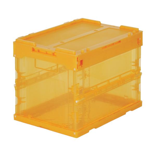 【仕様】●容量(L)：19.7●色：透明オレンジ●外形寸法(mm)間口：366●外形寸法(mm)奥行：262●外形寸法(mm)高さ：284●有効内寸(mm)間口：335●有効内寸(mm)奥行：231●有効内寸(mm)高さ：254●折りたたみ...