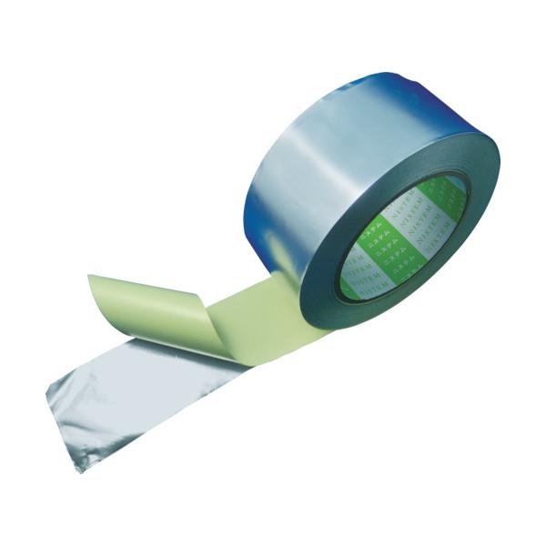 【仕様】●色：シルバー●幅(mm)：50●長さ(m)：25●厚さ(mm)：0.1●テープカット条件：切断にはカッターが必要●ツヤ有無：なし●使用温度範囲(℃)：0〜80●粘着力(N/10mm)：8●引張強度(N/10mm)：10●タイプ：ツ...