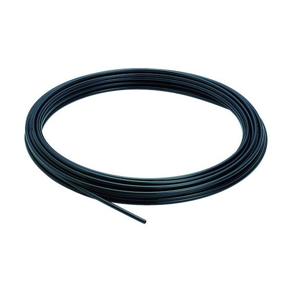 【仕様】●色：ブラック●外径(mm)：4●内径(mm)：2.5●最小曲げ半径(mm)：10●全長(m)：20●最高使用圧力(MPa)：2.0(20℃ 65%RH)●使用温度範囲(℃)：空気の場合：-20〜100（凍結なきこと）／水、熱媒体油...