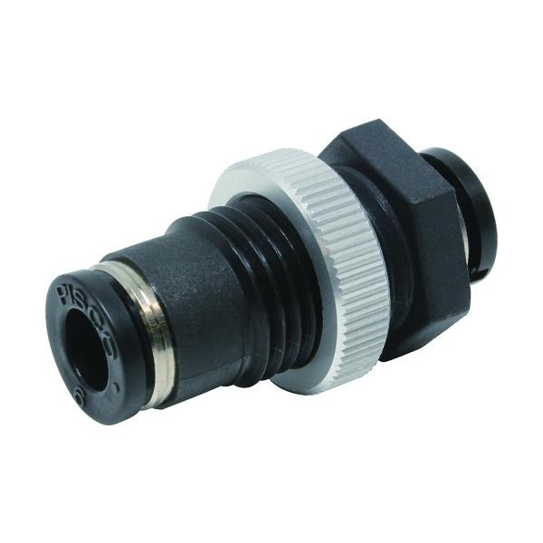 【仕様】●適合チューブ外径D(mm)：6×6●六角対辺(mm)：17●最高使用圧力(MPa)：1.0●使用流体：空気、水(条件あり)●使用温度範囲(℃)：0〜60（凍結なきこと）●使用温度範囲：0〜60℃(凍結なきこと)●最高使用圧力：1M...