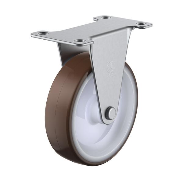 【仕様】●許容荷重(daN)：38●許容荷重(kgf)：38.76●車輪径D(mm)：50●車輪幅(mm)：21●取付高H(mm)：65●取付座A(mm)：70●取付座B(mm)：42●取付ピッチX(mm)：56●取付ピッチY(mm)：28...