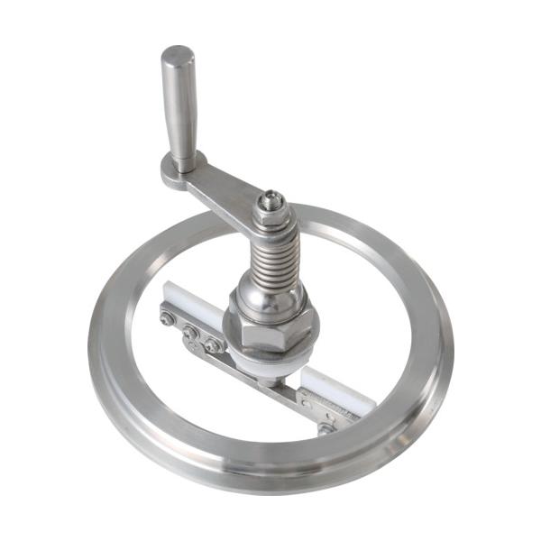 【仕様】●品名：ワイパー付のぞき窓●適合機種：ヘルールサイズ3S●色：シルバー●可視範囲(mm)：65●耐圧強度(MPa)：0.18●平パッキン：シリコンゴム●軸部Oリング：フッ素ゴム【型番】NMW-3S　/　NMW3S【商品コード】379...