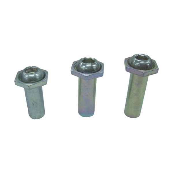 【仕様】●全長(mm)：31.0●スリーブ径(mm)：10●引張強度(kN)：16.5●下穴径(mm)：10.2〜10.5●適正かしめ板厚(mm)：7〜9●本体径(mm)：φ10●せん断強度(kN)：27.5【型番】CNSH109P【商品コ...