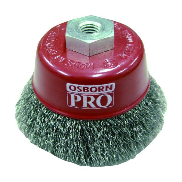 【仕様】●外径(mm)：75●線径(mm)：0.2●毛材：ハイカーボンスチール●ねじ径：M10(P1.5)●最高使用回転数(rpm)：12500●適合グラインダー：砥石径100mm電動工具用【型番】613142【商品コード】3826686※...