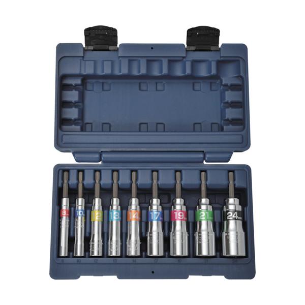 【仕様】●差込寸法(mm)：6.35●対辺寸法(mm)：8、10、12、13、14、17、19、21、24●40Ｖ対応【型番】ETS-824S　/　ETS824S【商品コード】3842751※お問い合わせの際はこちらの商品コードをお伝えください