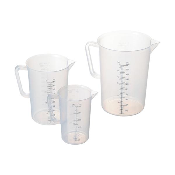 【仕様】●口径(mm)：90●高さ(mm)：135●容量(ml)：500●容量(L)：0.5●幅(mm)：90●最小目盛(ml)：50●印刷目盛／10ml●耐熱温度120℃【型番】043370005【商品コード】3879907※お問い合わせ...