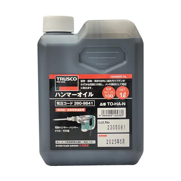 【仕様】●色：黒●容量(L)：1●容量(ml)：1000●粘度グレード：ISO VG100●容器：ボトル●JIS規格品：JIS区分なし●鉱油の種類：高度精製油【型番】TO-HA-N　/　TOHAN【商品コード】3909841※お問い合わせの...