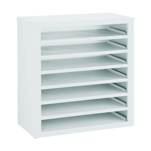 【仕様】●間口(mm)：553●奥行(mm)：307●高さ(mm)：444●最大積載量(kg/台)：150●色：ホワイト●段数(段)：5●引出し：5段タイプ●1段あたりの引出し数　小型：4個●1段あたりの引出し数　大型：2個【メーカー】トラ...