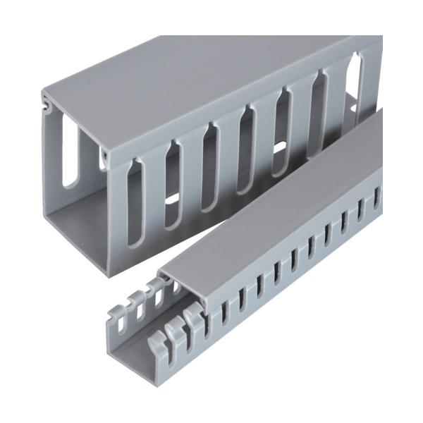 【仕様】●色：グレー●幅(mm)：40●高さ(mm)：60●長さ(mm)：1000●使用温度範囲：-20℃〜50℃●UL規格品です。●耐熱温度〜50度（NF難燃性M1クラス)【メーカー】トラスコ　/　TRUSCO【型番】TMD4060-1M...