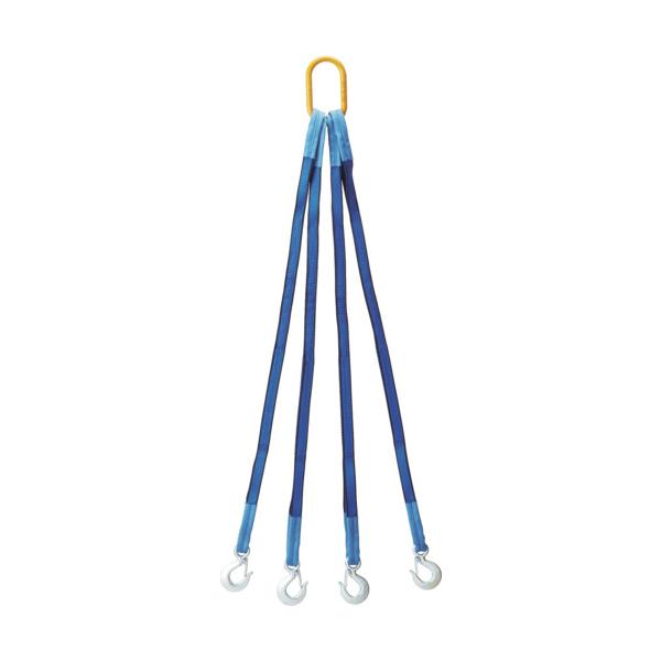 【仕様】●基本使用荷重(t)：2200●全長(m)：1.5●ベルト寸法(mm)幅×厚さ：25×8●等級(級)：3等●リーチ(m)：1.5●フック色：シルバー●色：ブルー●最大使用荷重(t)：2200●使用温度(℃)：80以下●JIS 3等級...