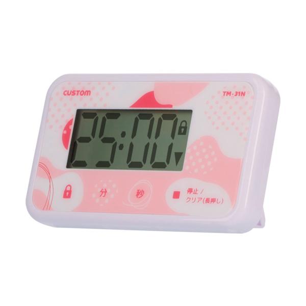 【仕様】●最大計時：99分59秒●最小計時(秒)：1●幅(mm)：103●奥行(mm)：22●高さ(mm)：61●電源(V)：単4形乾電池×3本●色：白●縦(mm)：61●横(mm)：103●厚さ(mm)：22●最小計時：1秒●電源：単4形...