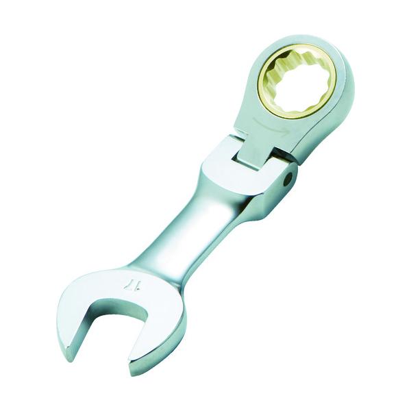 【仕様】●対辺寸法(mm)：17●厚さ(mm)スパナ：8.3●厚さ(mm)めがね：10.9●全長(mm)：128●表面処理：三価クロムメッキ●対辺(mm)：17【メーカー】トラスコ　/　TRUSCO【型番】TGRW-17FS　/　TGRW1...