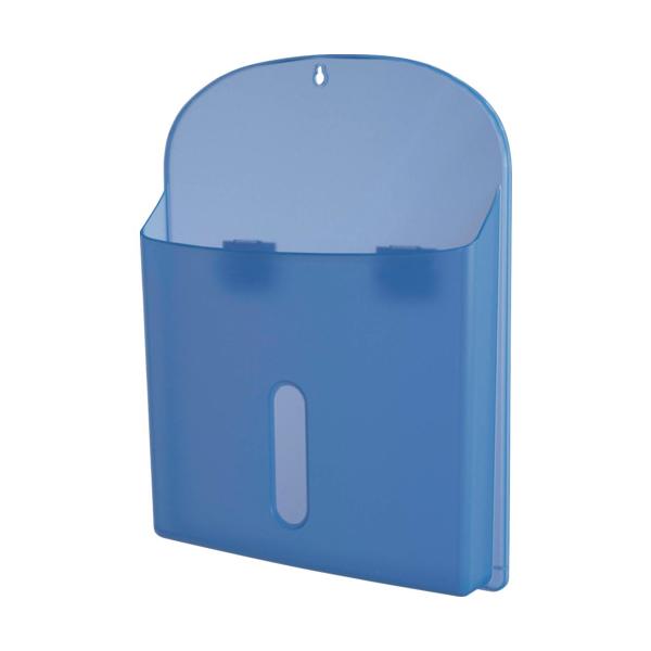 【仕様】●色：透明ブルー●規格：A4判●幅(mm)：269●高さ(mm)：333●耐荷重(kg)：3●厚さ(mm)：51●内寸法：縦201×横248×厚さ22mm(A4判・角形2号)●本体：PP樹脂製(インジェクション成型)●横(mm)：2...