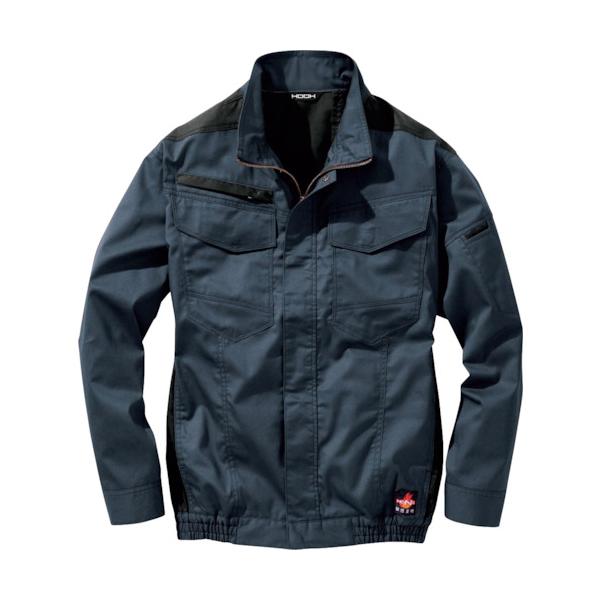 【仕様】●色：ネイビー●サイズ：L●着丈(cm)：67●胸囲(cm)：122●肩幅(cm)：50●袖丈(cm)：58裾廻：84●耐炎●耐熱●制電性●消臭テープ【型番】V4202-L-1　/　V4202L1【商品コード】4195773※お問い...