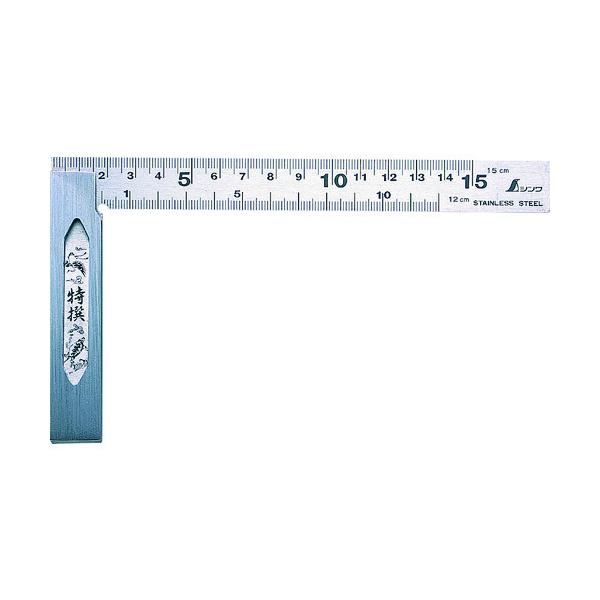 【仕様】●竿長(mm)：177●台長(mm)：100●幅(mm)：18●台幅(mm)：18●厚さ(mm)：1.5●台厚(mm)：1.5●形状：完全スコヤ●呼び寸法(mm)：150●90°角度精度：±0.1mm以下100mm【型番】62009...