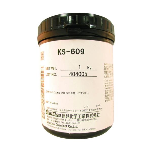 【仕様】●色：白色/淡黄色●容量(kg)：1●ちょう度：325●使用温度範囲：-50〜180℃●使用温度範囲：−５５℃〜２００℃【型番】KS609-1　/　KS6091【商品コード】4230779※お問い合わせの際はこちらの商品コードをお伝...