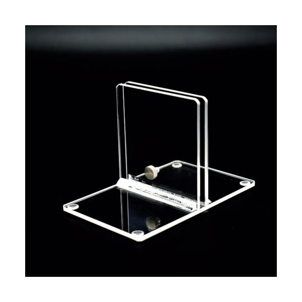 【仕様】●間口(mm)：80●奥行(mm)：130●高さ(mm)：80●厚さ(mm)：3●色：透明●幅(mm)：80●板厚対応サイズ（mm）：3〜5●板厚対応サイズ：3〜5mm【型番】AD-5B　/　AD5B【商品コード】4292627※お...