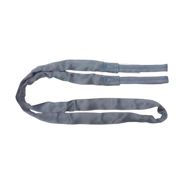 【仕様】●最大使用荷重(t)：0.5●全長(m)：1●ベルト寸法(mm)幅×厚さ：38×6●表面布カラー：灰●両端形状：アイ形●破断強度(kN)：30●両端アイタイプ●JIS B 8811　規格品【型番】TBSE0.5TX1M【商品コード】...
