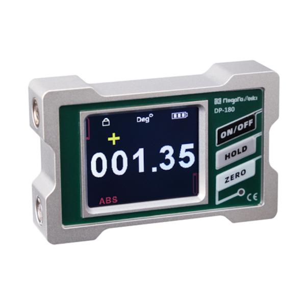 【仕様】●測定範囲(°)：±180●最小表示(°)：0.01●読取精度(°)：±0.05●繰り返し精度(°)：±0.03●電源：リチウムイオン電池●幅(mm)：83●奥行(mm)：20●高さ(mm)：53●最小読取値(°) ：0.01●読取...